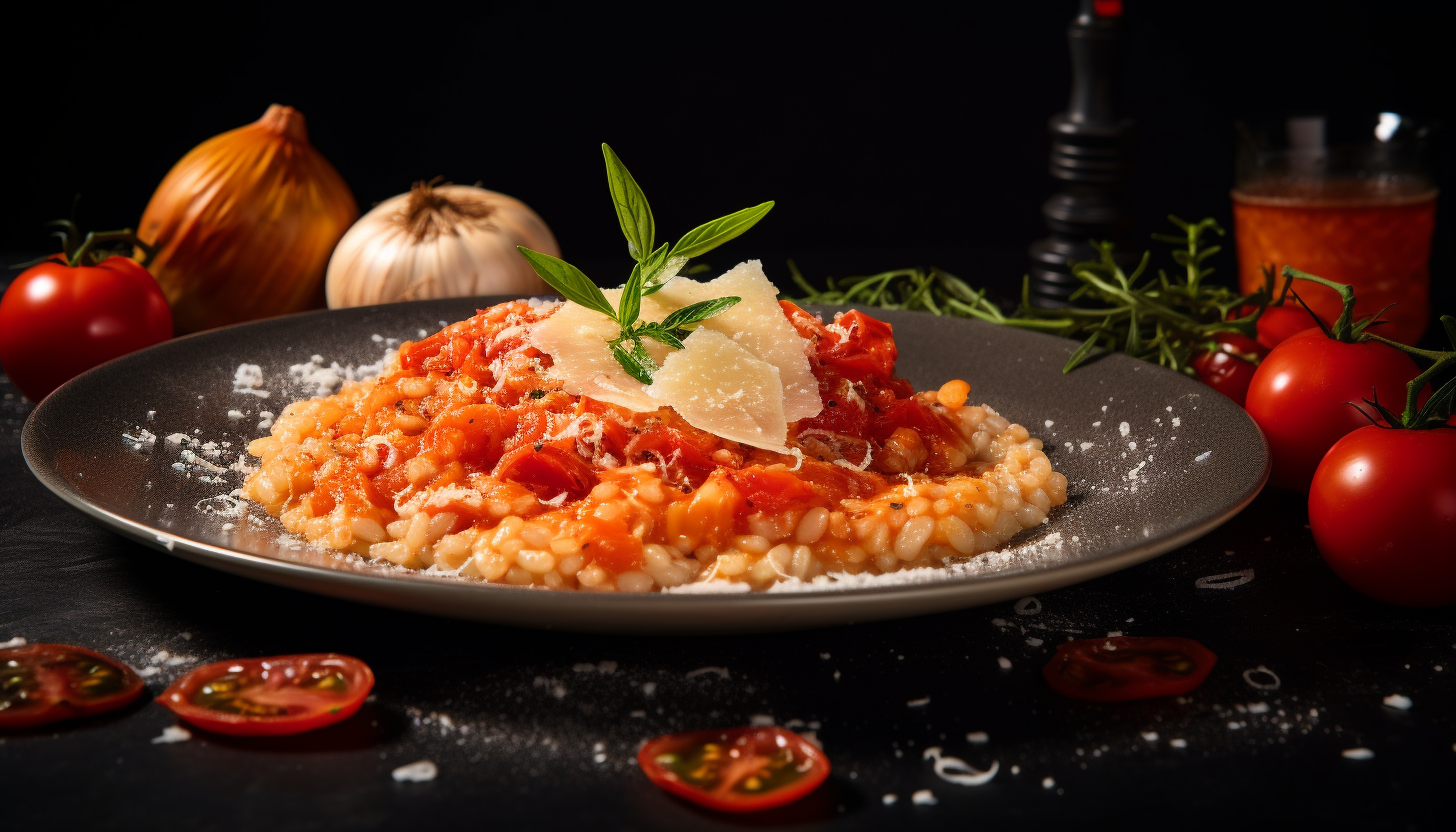 Risotto aux tomates séchées et au parmesan
